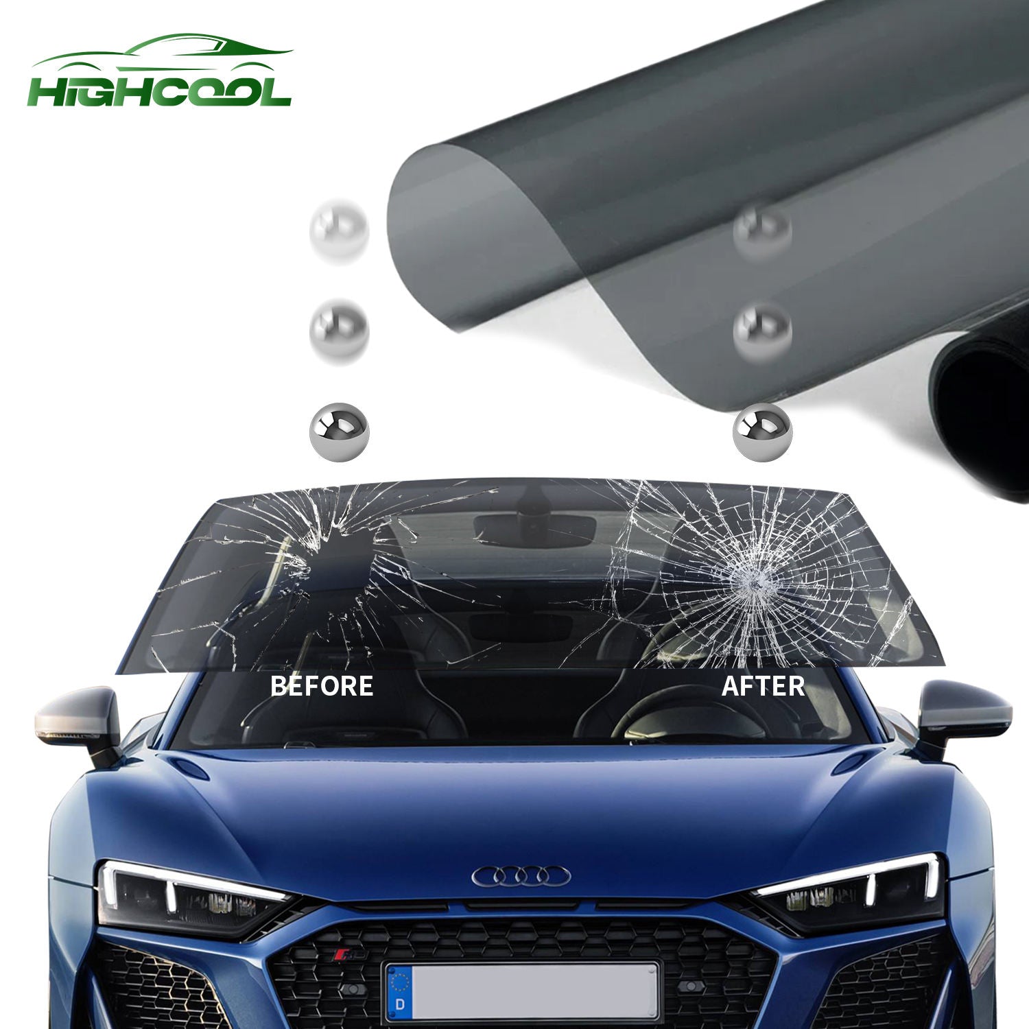 Safety & Security Window Film Tint – HighCool